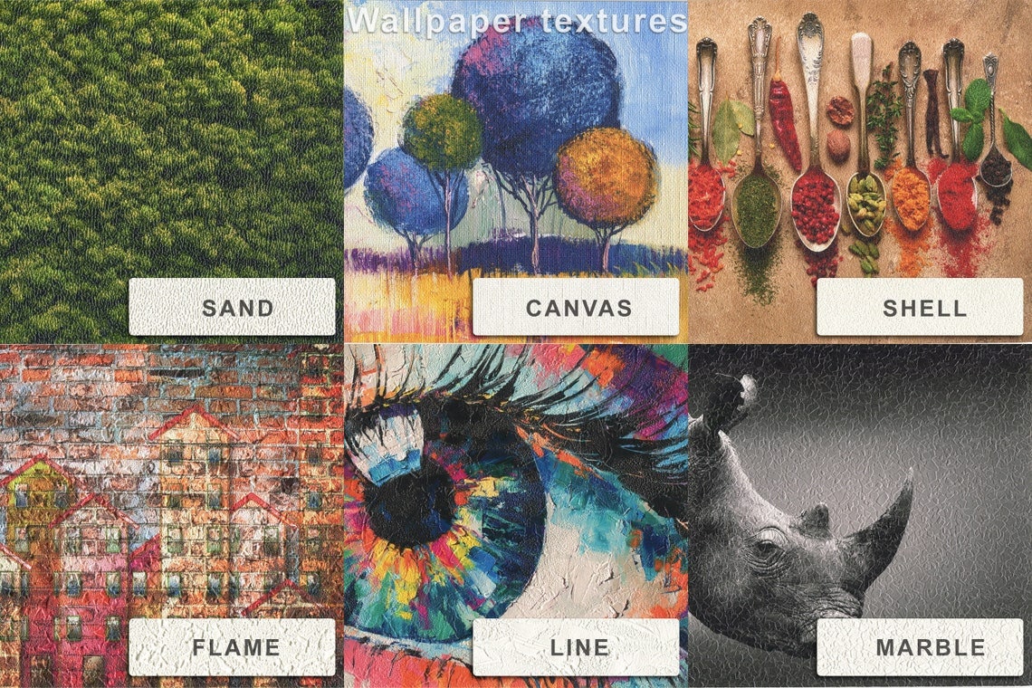 Wallpaper Gray Textured Snake Skin Wall Art Mural - Etsy