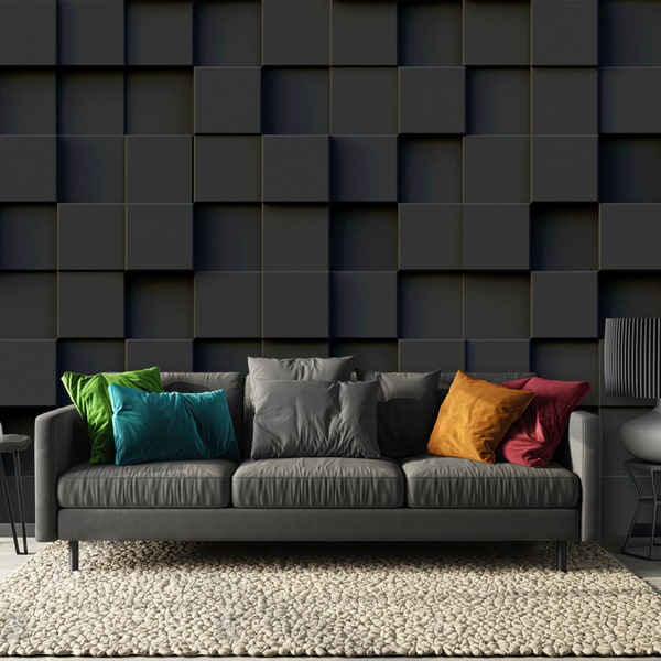 3d Tile Wallpaper - Etsy
