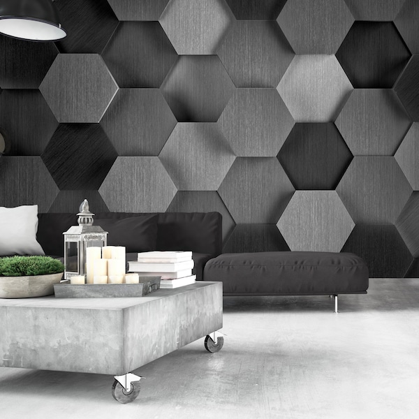 Honeycomb Wallpaper - Etsy
