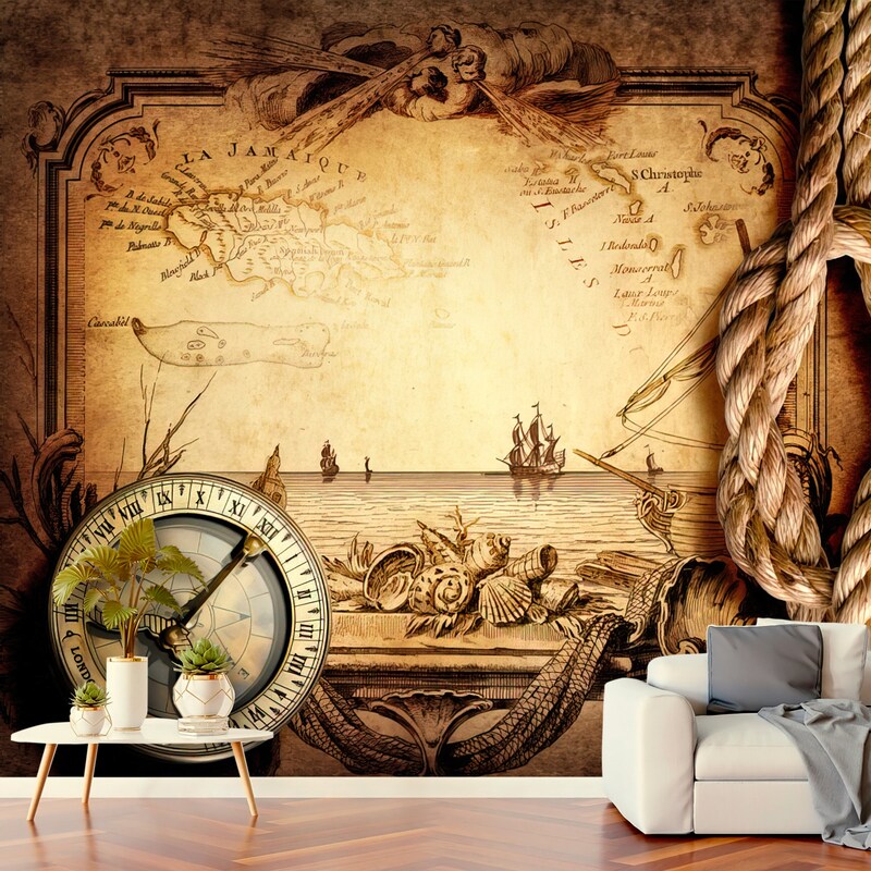 Nautical Wallpaper - Etsy
