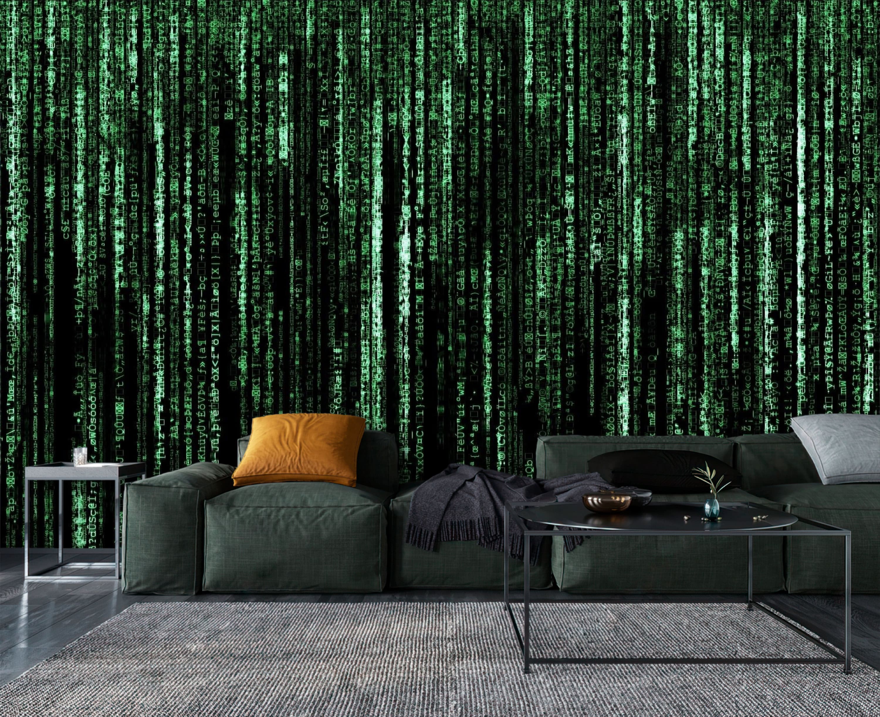 Green Matrix Code Wallpaper