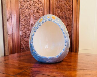 Large Ceramic Egg | Etsy