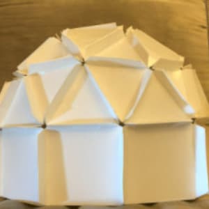 3D Paper Igloo Model DIY - Etsy