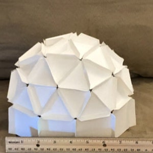 3D Paper Igloo Model DIY - Etsy