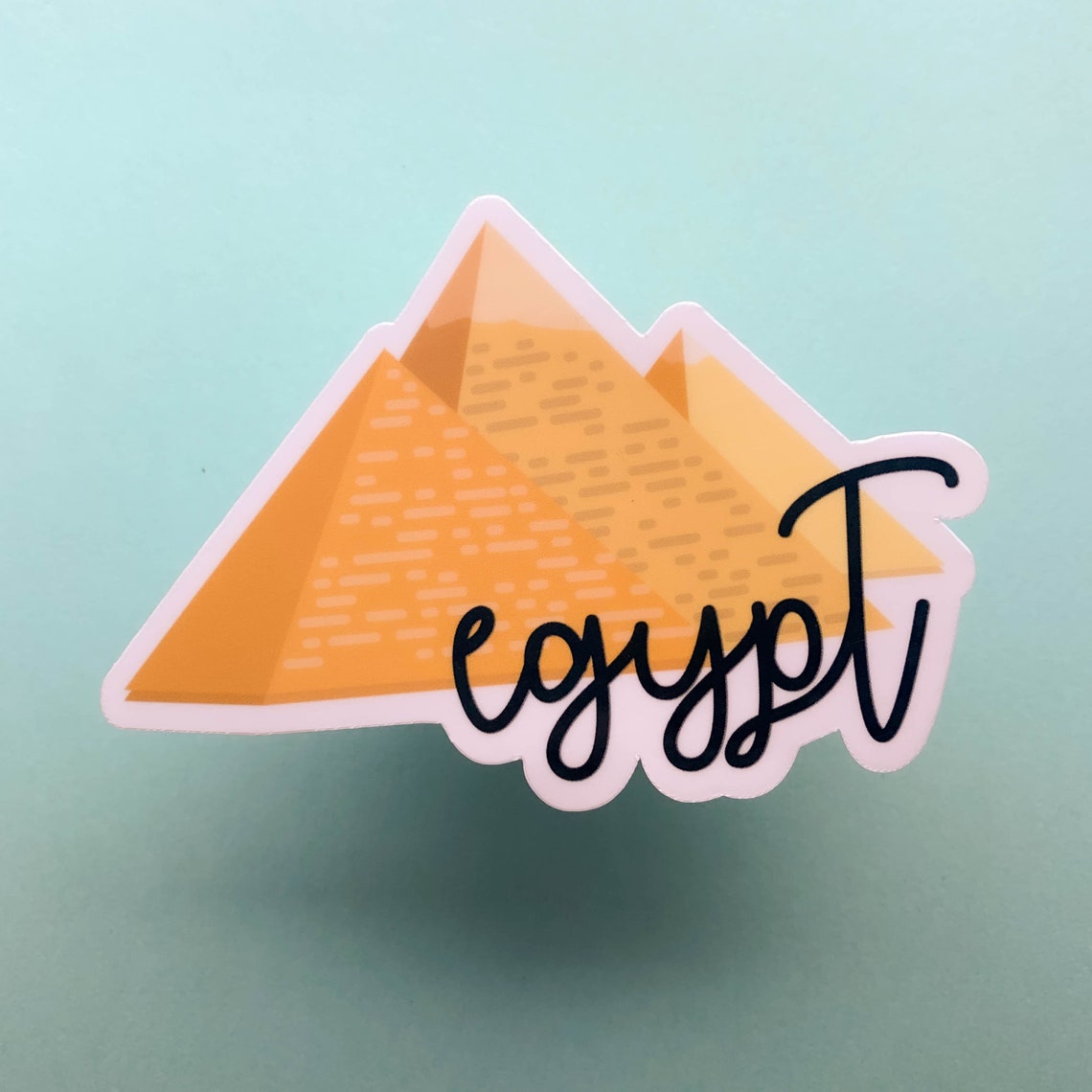 Egypt Sticker | Pyramids | Waterproof Vinyl Sticker - Etsy