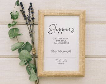 Slipper Sign - Etsy