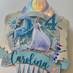Frozen Cake Topper-frozen 2 Cake Topper-lights Up Frozen Party Package ...