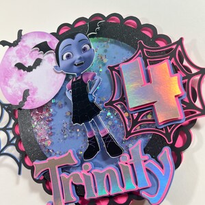 Vampirina Inspired Cake Topper -vampirina Disney Cake Topper -halloween ...