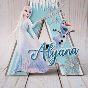 Frozen Party Package Frozen Favor Box Frozen 2 Cake Topper - Etsy