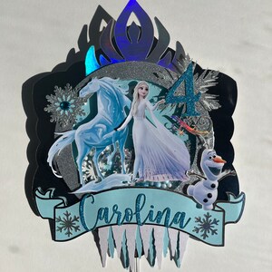 Frozen Cake Topper-frozen 2 Cake Topper-lights Up Frozen Party Package ...