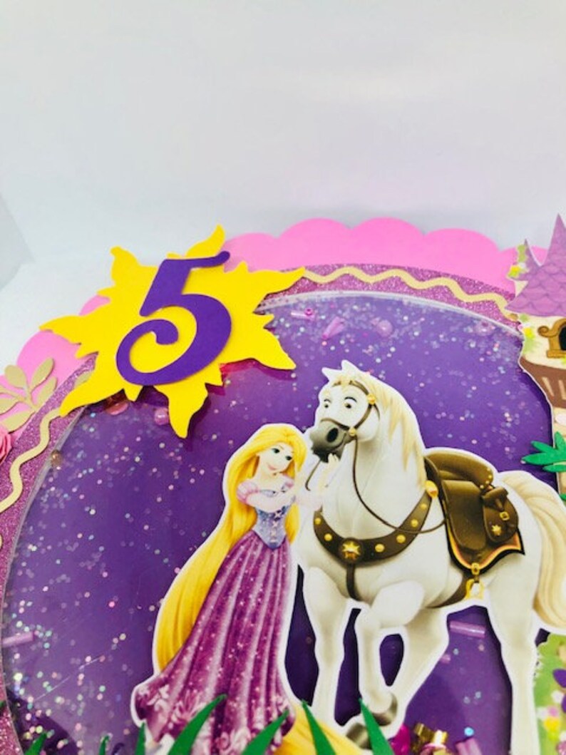 Rapunzel Cake Topper-tangled Cake Topper Tangled Party | Etsy