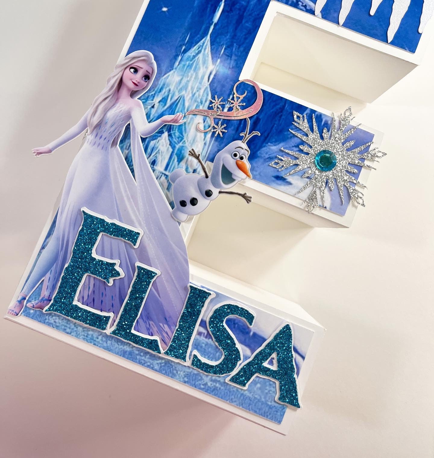 Frozen Cake Topper-frozen 2 Cake Topper-lights Up Frozen - Etsy Australia