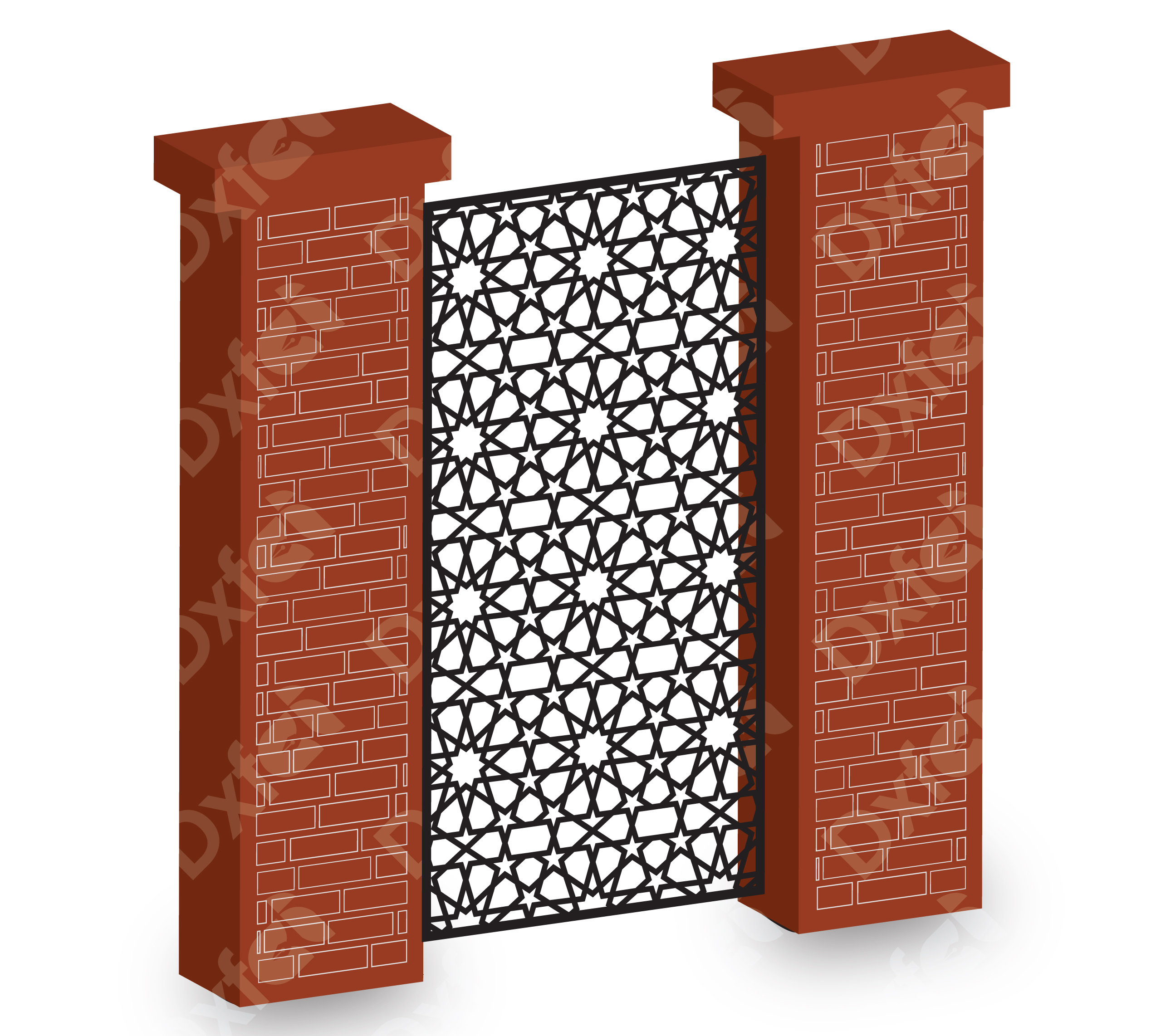 Islamic Dxf Files Morocco Jali Stencil Iarabic Dxf Geometric - Etsy UK