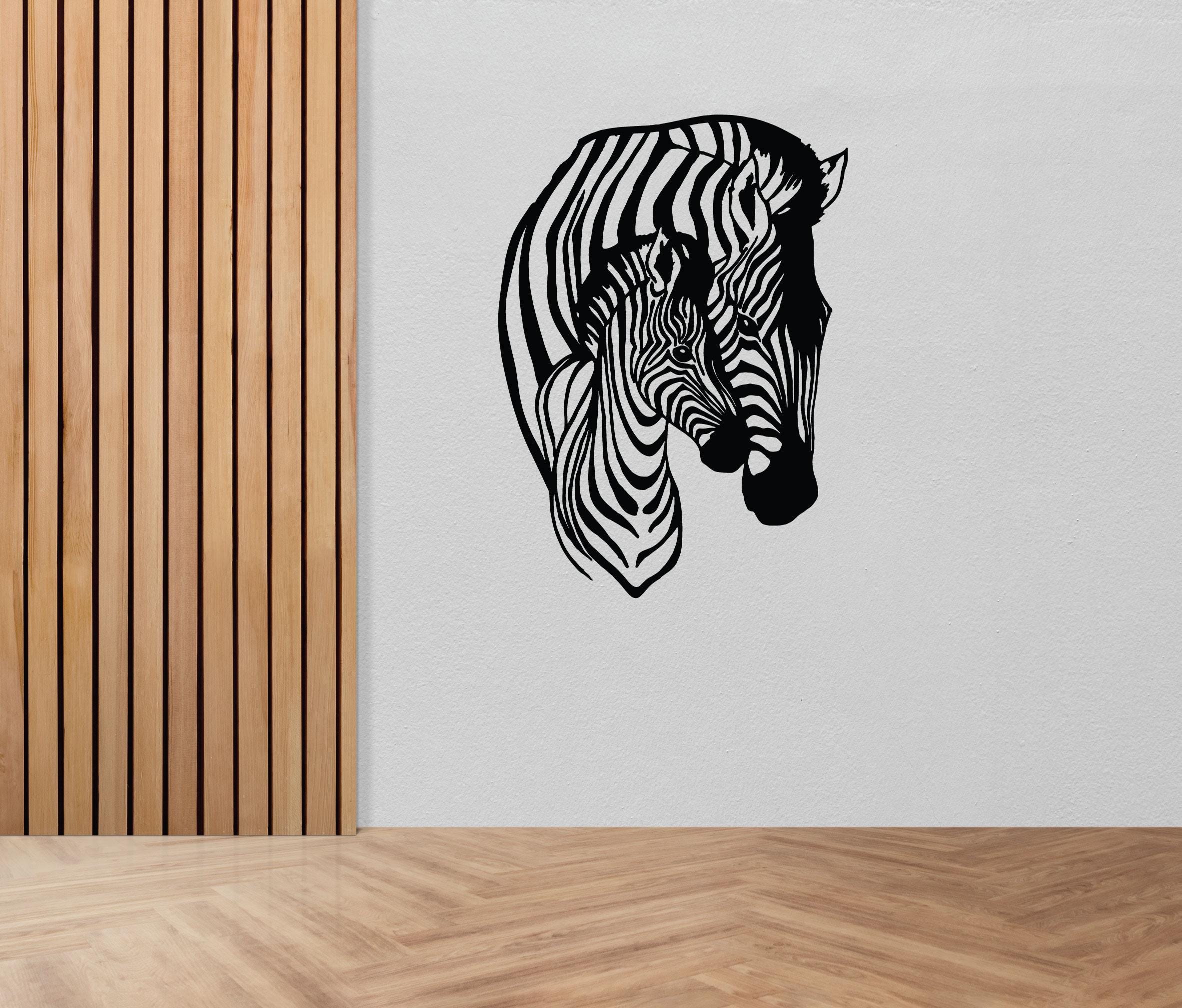 Zebra Puppy SVG Decor: Laser Cut Wall Art Design (digital Files) - Etsy