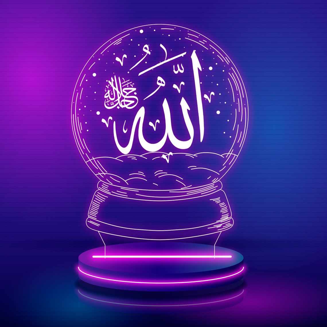 250 Acrylic Illusion 3d Led Lamp Bundle 3D Illusion Led Big - Etsy