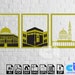 Kabe Svg 2 Islamic Mecca Svg Laser Cut Dxf Filesmasjid an - Etsy