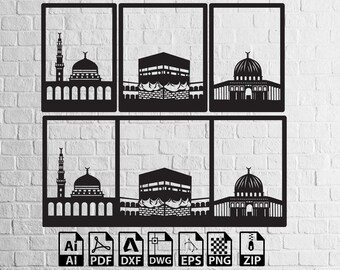 Islamic Laser Cut | Etsy