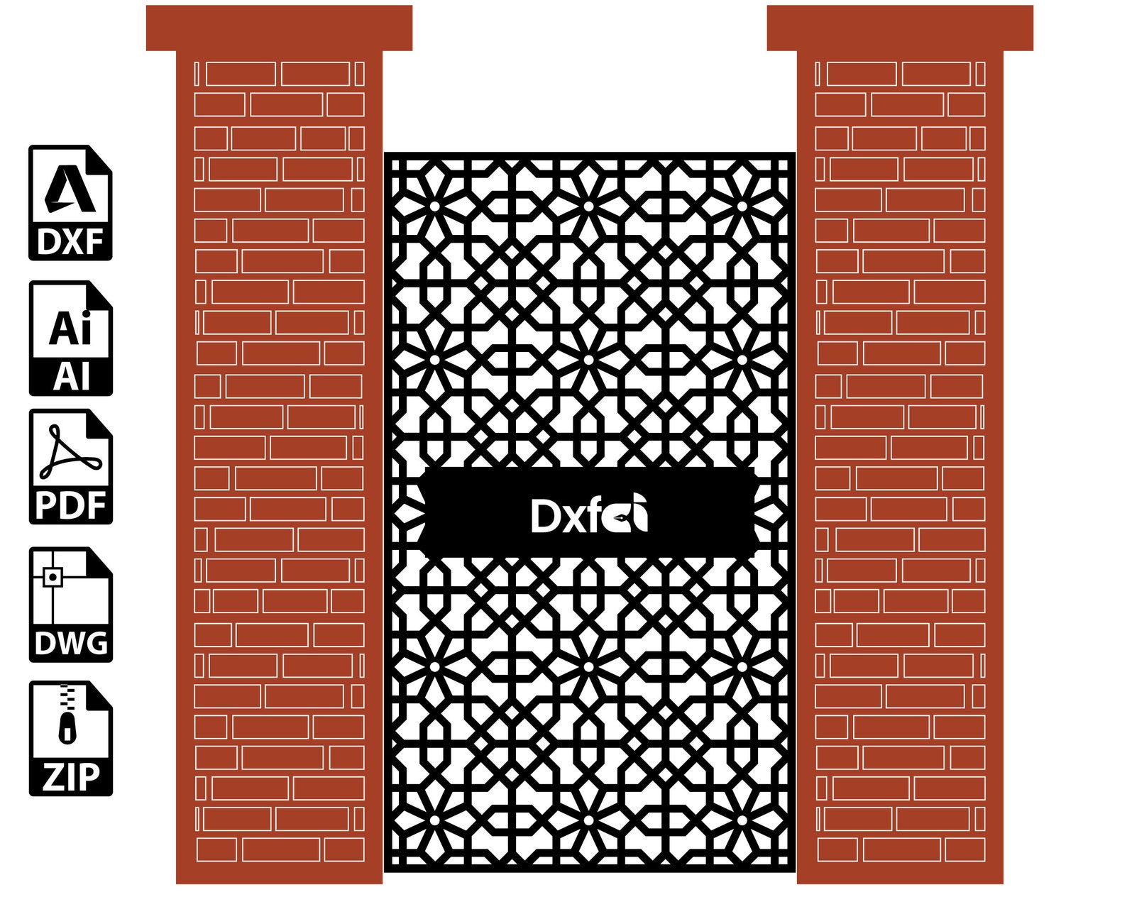 Wall Panel Art Garden Wall Room Divider SVG Dxf Decorative - Etsy