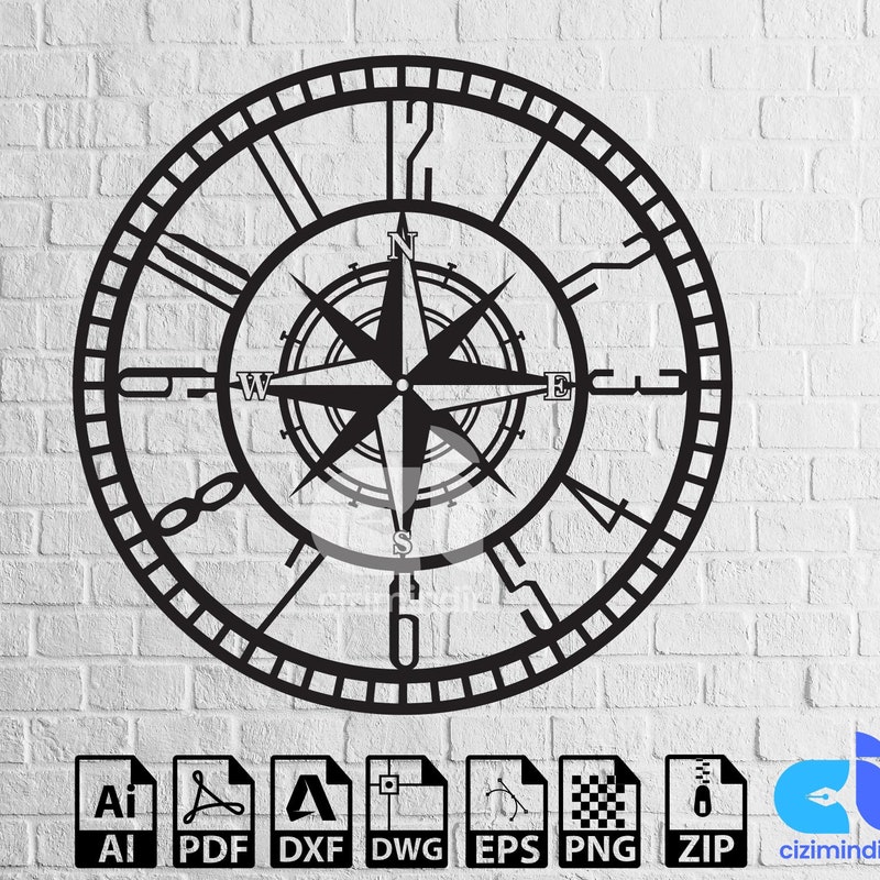 Clock Drawing - Etsy