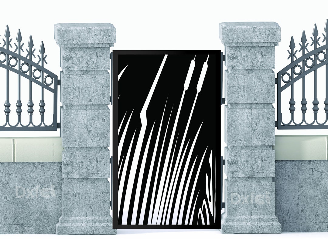 Gate Design Svg Dxf Files Laser Cut Farm Gate Metal Plasma Laser Cut ...