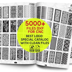 10K+ CNC Dxf Panel Designs: DXF Files for Plasma, Laser & Router (PDF ...
