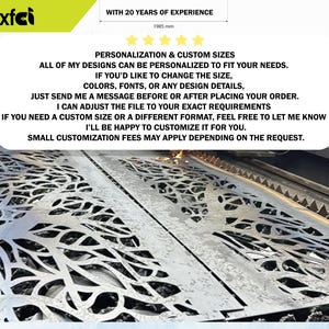 Gate Grill Panel DXF: CNC Laser Cut Templates (digital Download) - Etsy