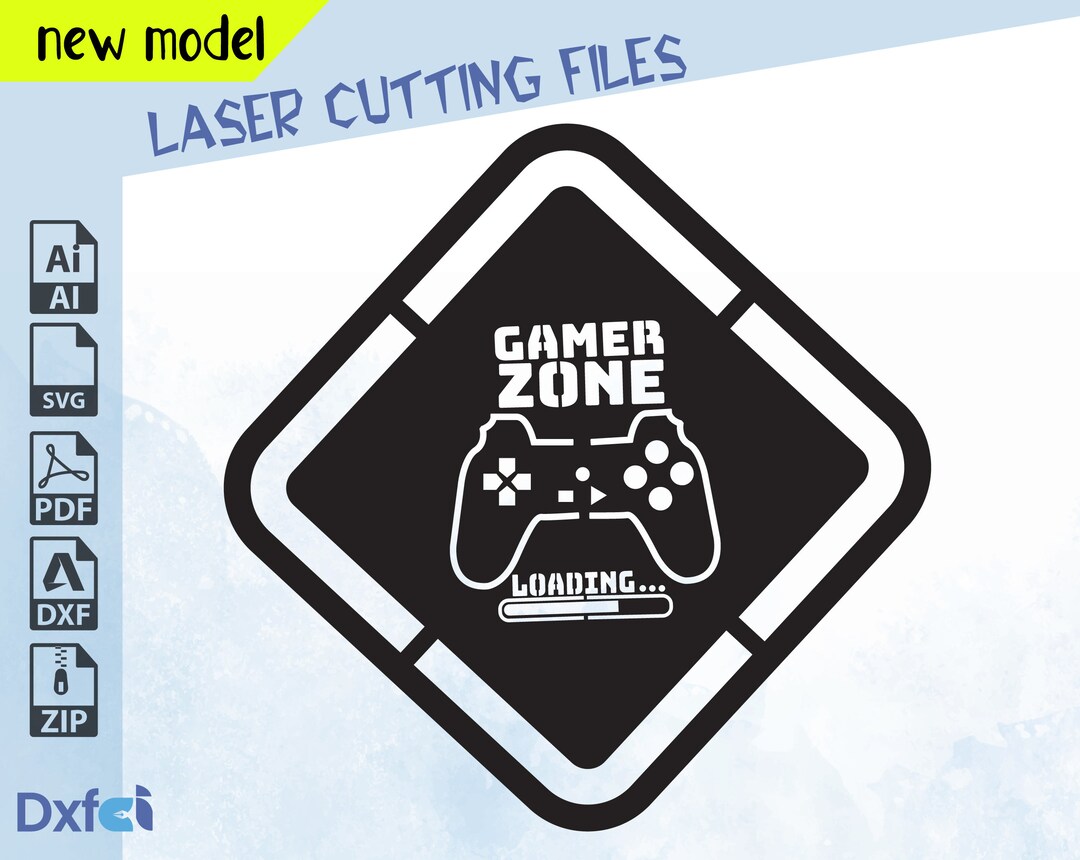 Game Zone SVG: Gamer Room Decor Cut File (digital Download) - Etsy