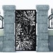Leaf Pattern Panel Door Partition Pattern Partition Room - Etsy