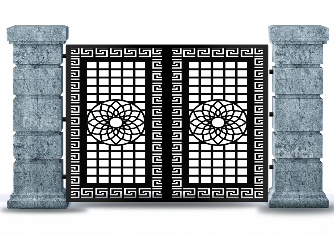 Classic Panel Files Laser Cut Farm Gate | Metal Plasma | Laser Cut ...