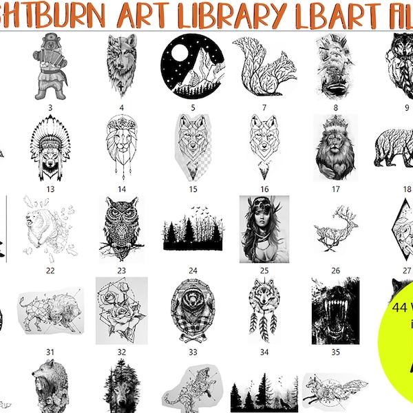 Lightburn - Etsy