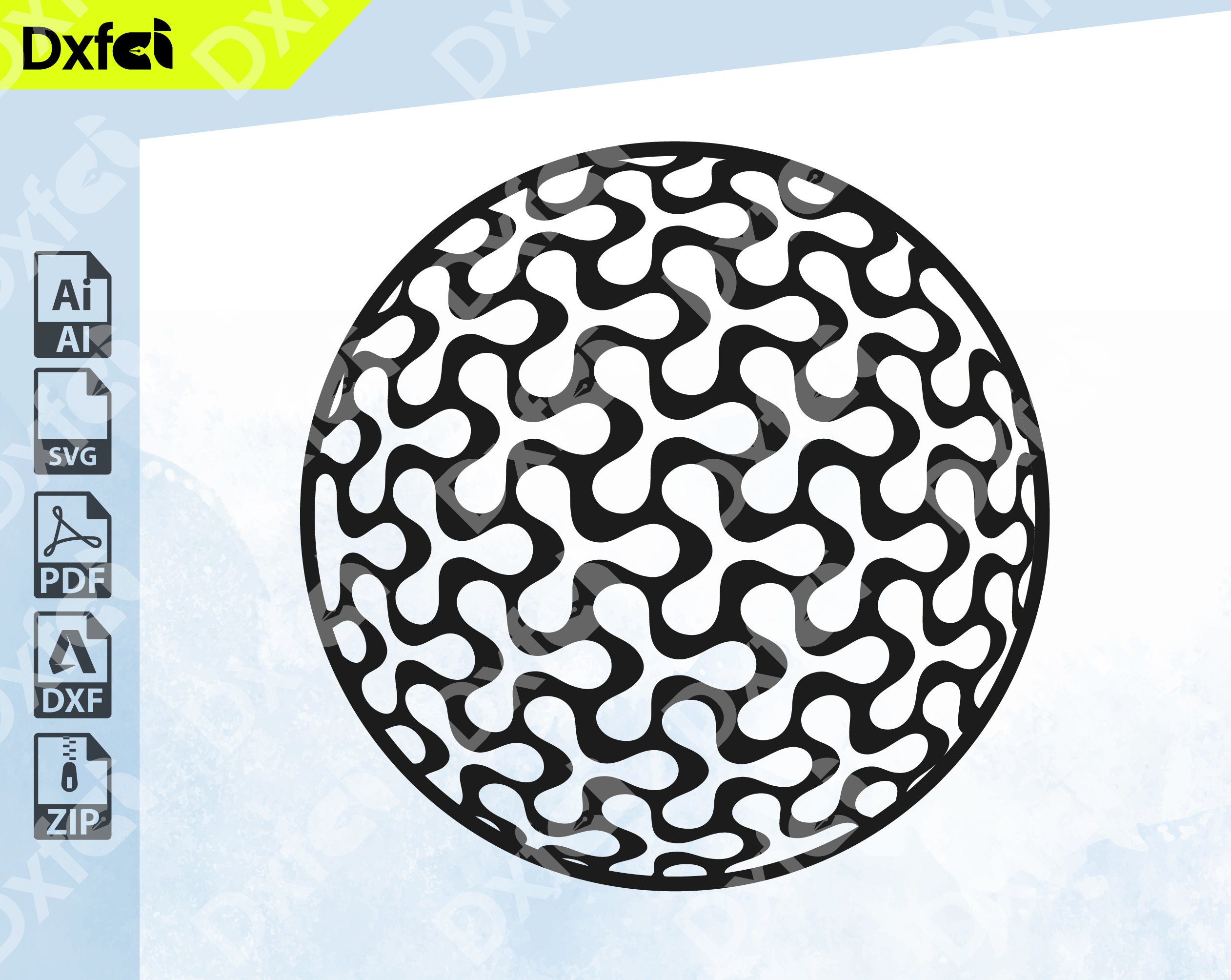 3D Ball SVG Laser Cut Files: CNC Panel Pattern (digital Download) - Etsy