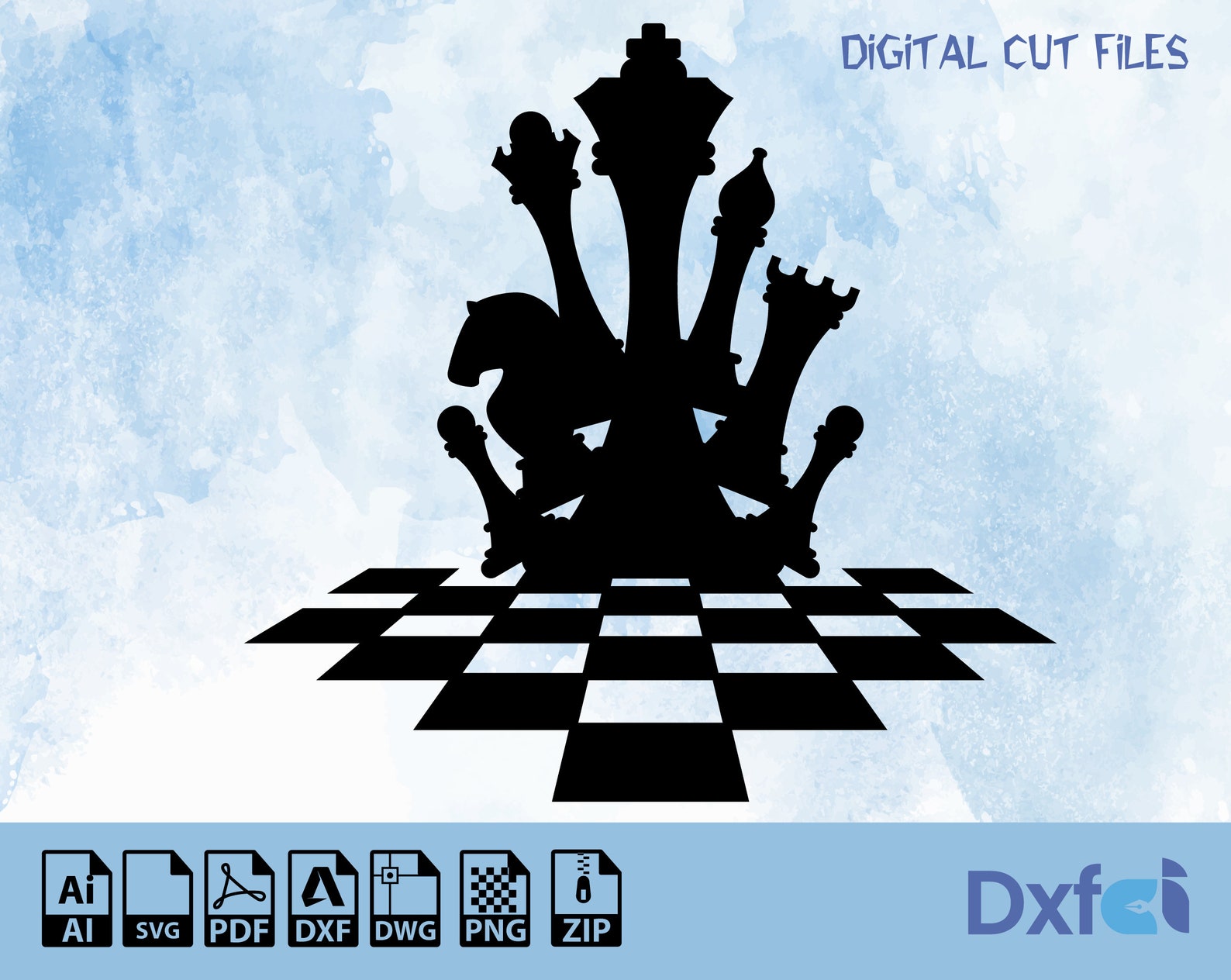 Chess Svg Gambit Chess Svg Chess Pieces Svg Chess Logo Svg - Etsy