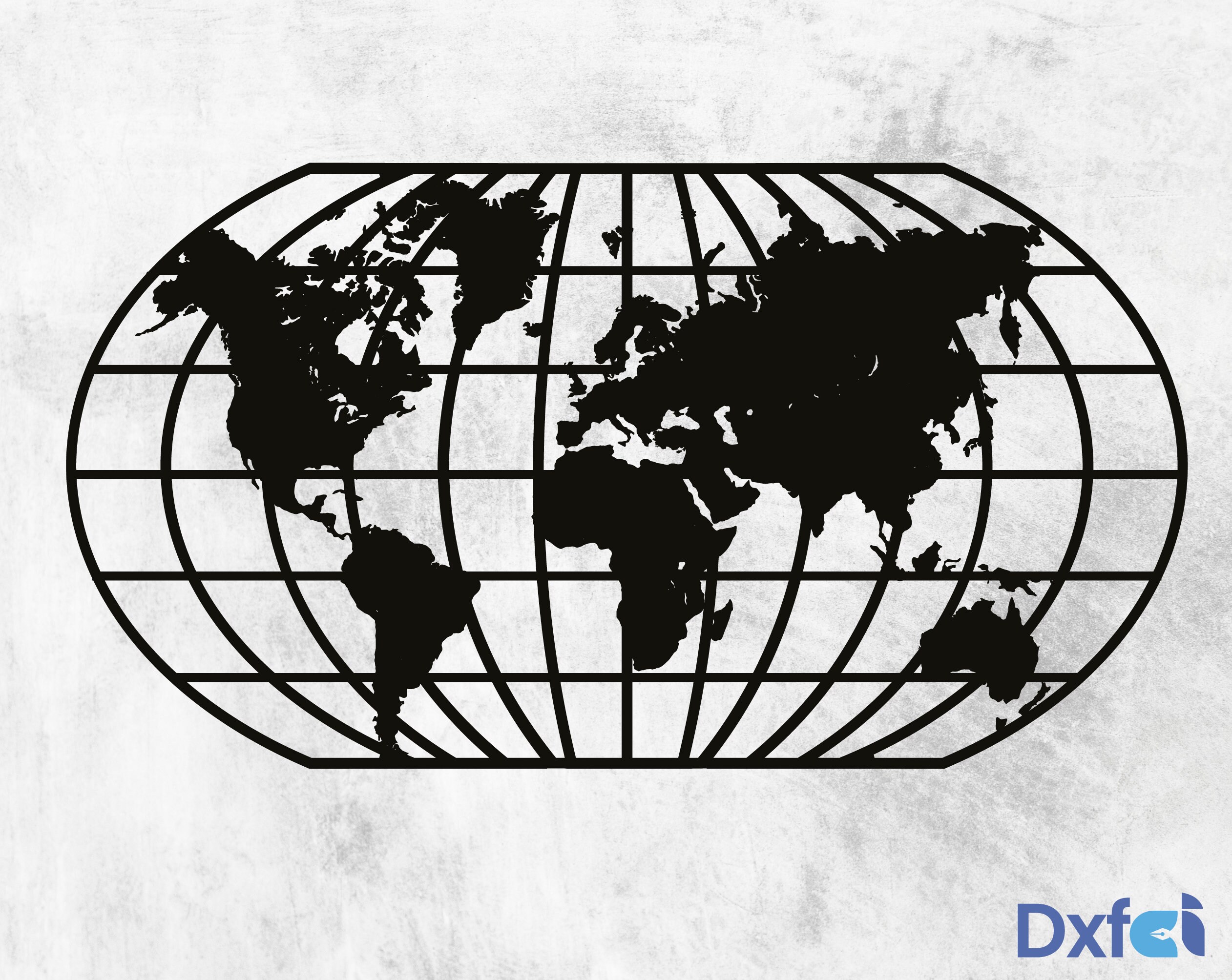 World Map SVG: Vector Cut Files for Cricut (digital Download) - Etsy