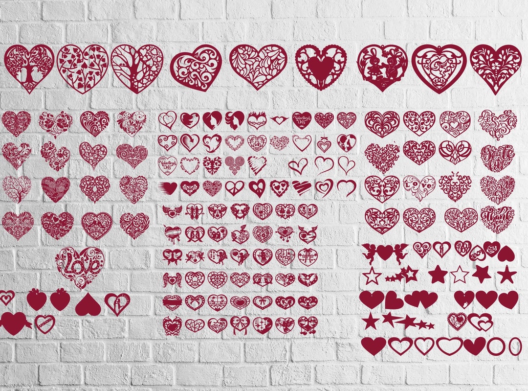 Heart Shape Crafts 150pcs Unique Handmade Jewelry, Decor, and Gifts for ...