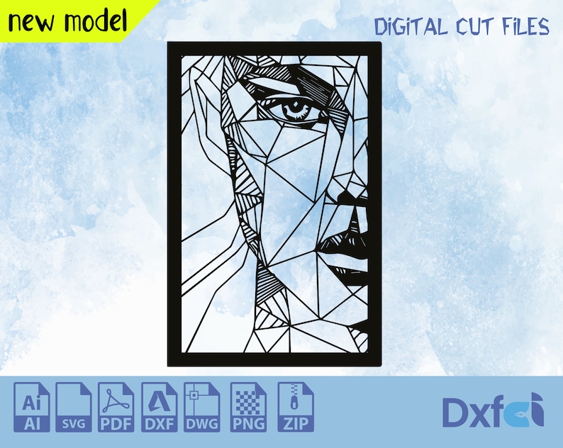 Women Face Svg Face Metal Wall Art Woman Face Metal Wall Art - Etsy