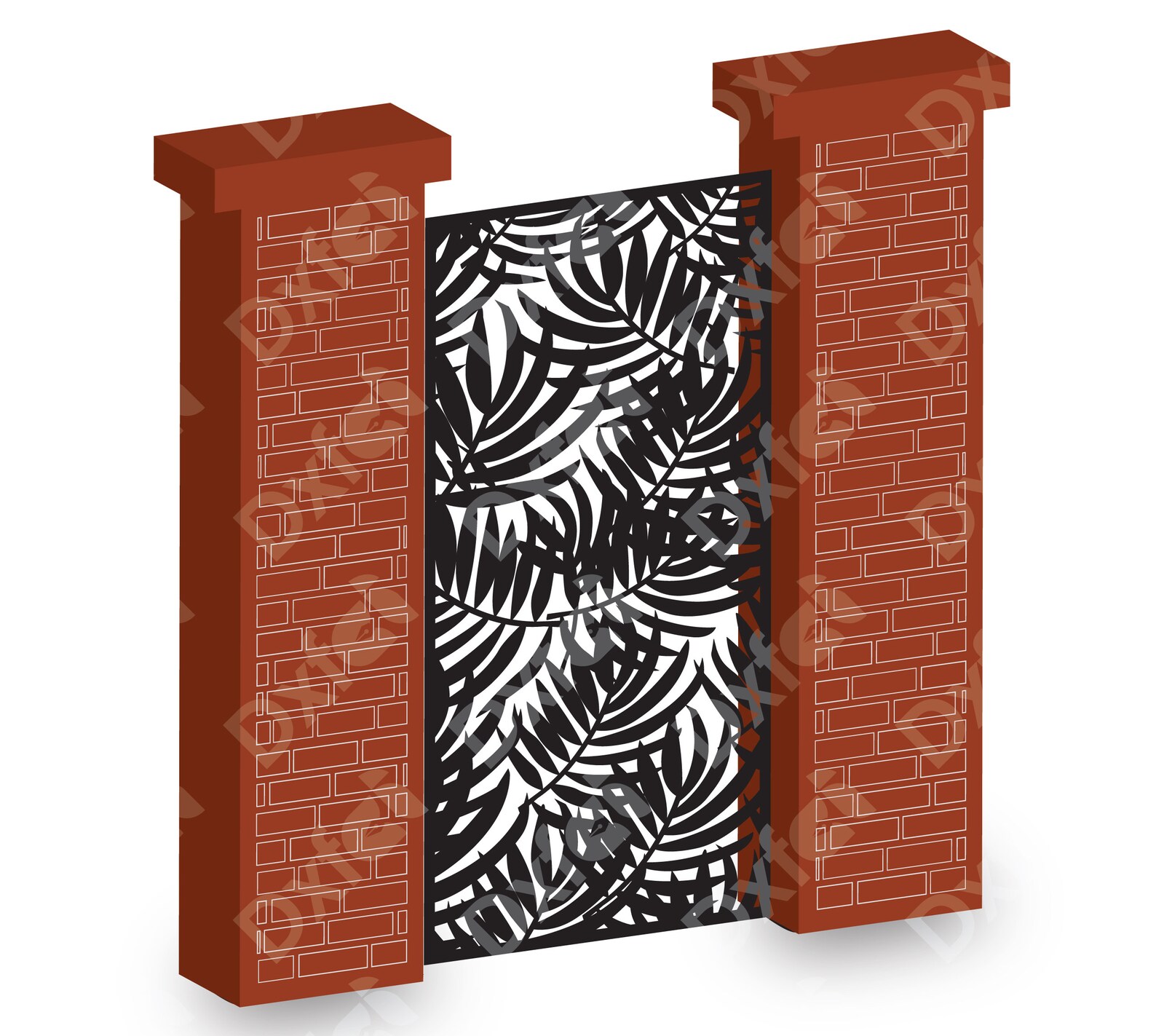 Palm Tree Dxf Files Panel Natural Decorative Panel Room - Etsy