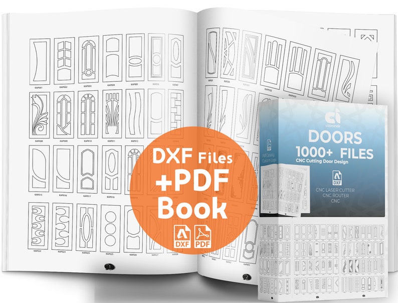 1000+ Door DXF Files: CNC Laser Cut Patterns (digital Download) - Etsy