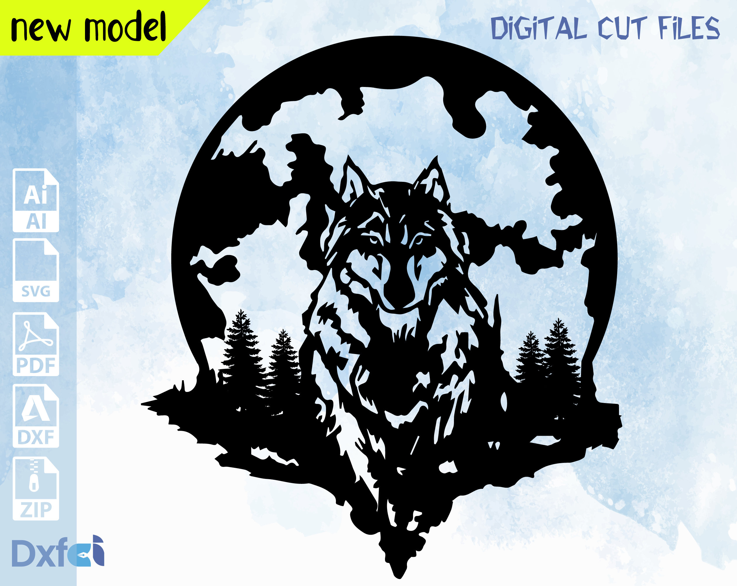 Wolf SVG Wolf Art Wolf Mountain Wolf PNG Wolves Svglaser - Etsy