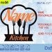 Kitchen Svg,customize Dxf Files Cook Kitchen Split Frame SVG, Kitchen ...
