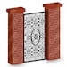 Wrought Iron Gate Grill Panel Dxf Panel Partition Room Divider Vector ...