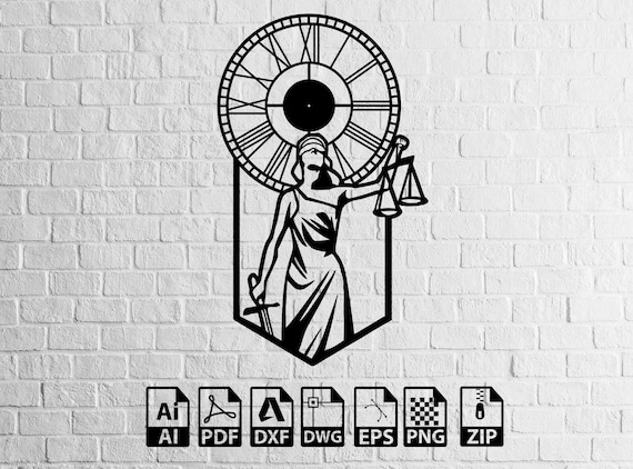 Lady Justice Vector