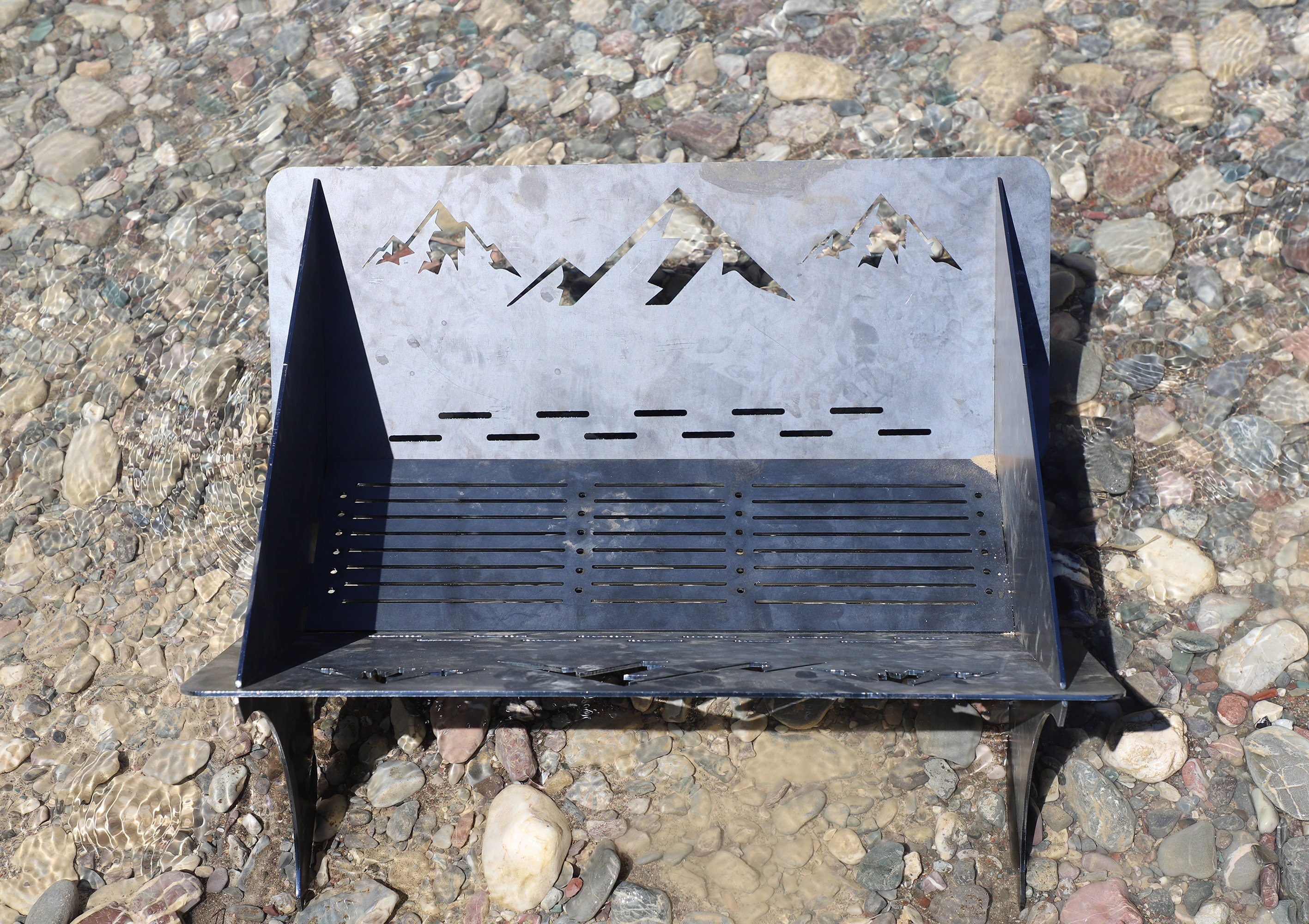 Fire Pit Dxf Svg Fire Pit Plasma Cut File Portable Grill Fire - Etsy