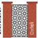 Dxf Panel Garden Decorative Panels. Vector Files for Laser, Room ...