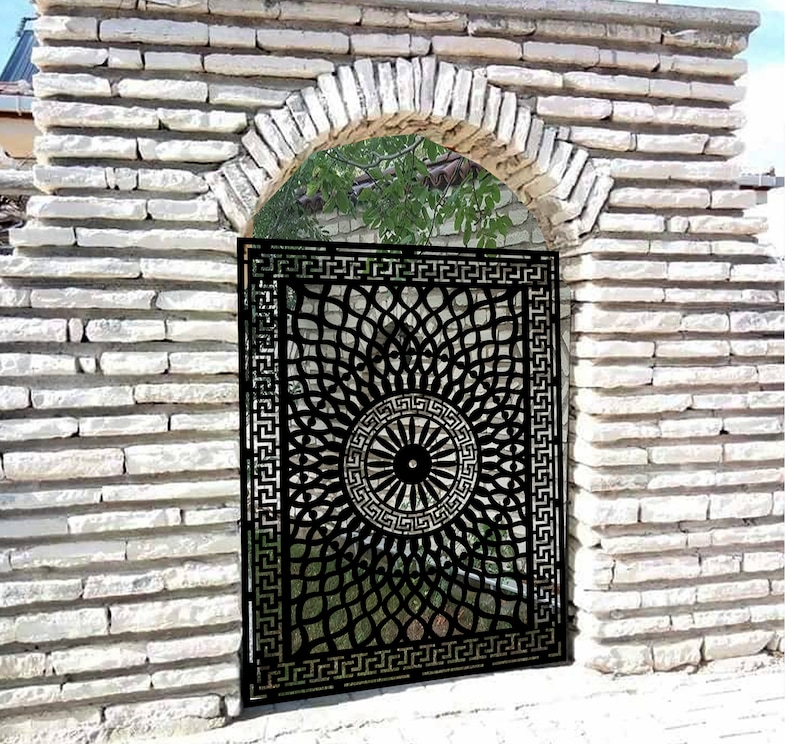 Modern Round Pattern Panel DXF Svgcnc Laser Plasma Dxf New - Etsy