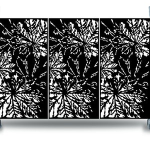Leaf Pattern Panel Door Partition Pattern Partition Room Divider ...