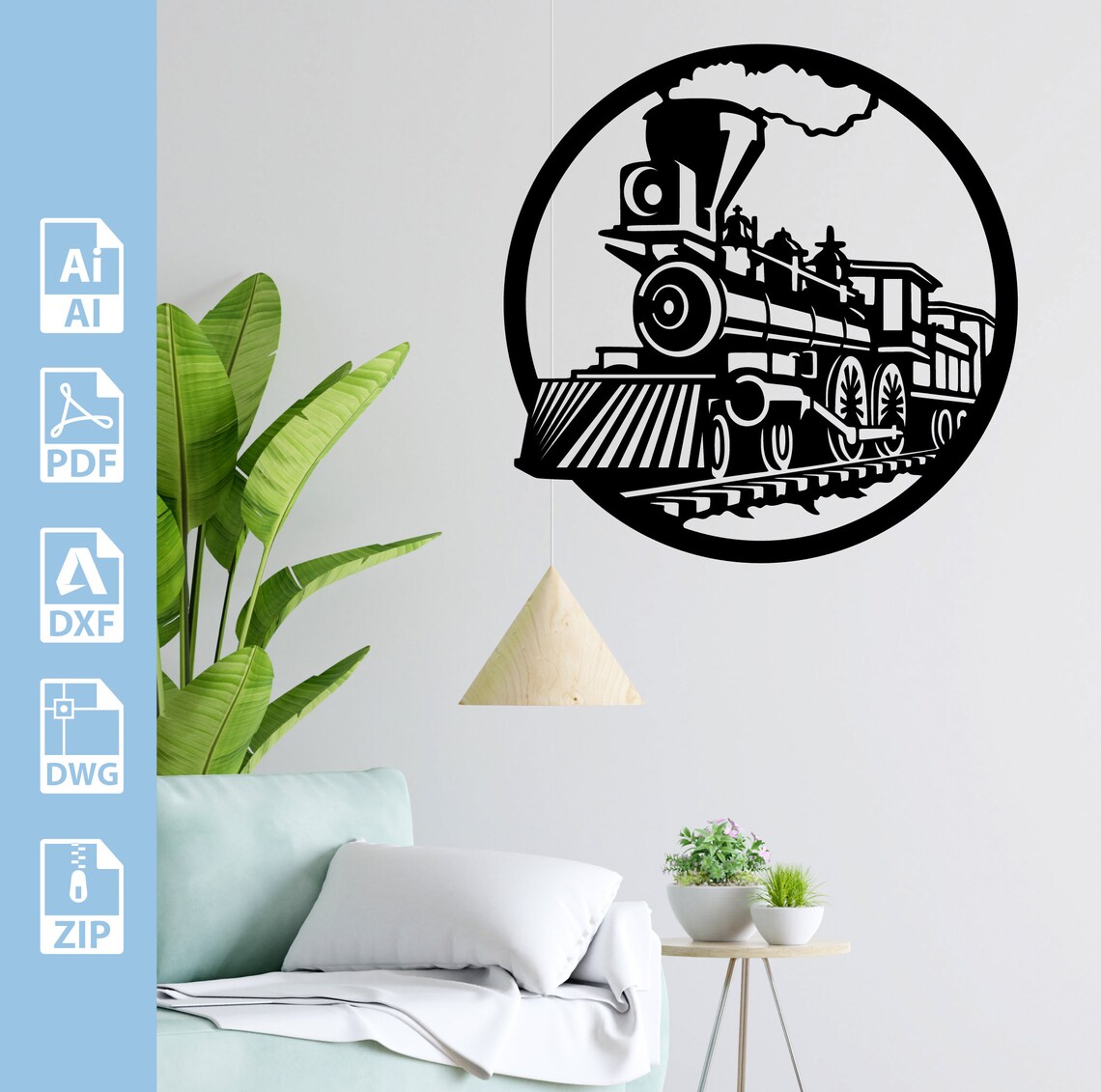 Train Svg Cut File Train Dxf Files Plasma Cut File Steam - Etsy