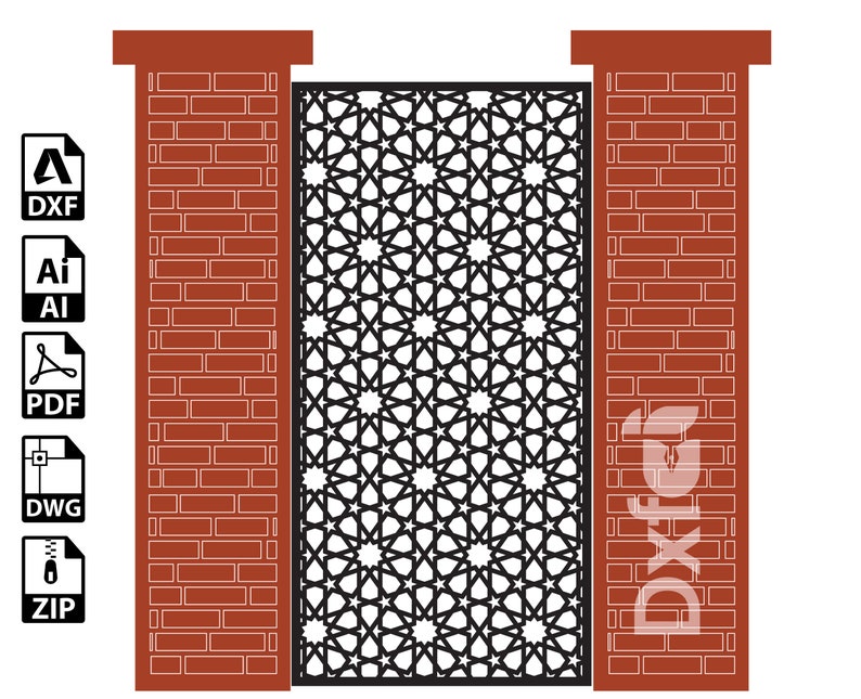 Main Gate Garden Doors Gate Design Svg Iron Main Swing Gate - Etsy