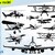 Airplane SVG Files Airplane Bundle Flight Dxf Cut Files ,travel Vector ...