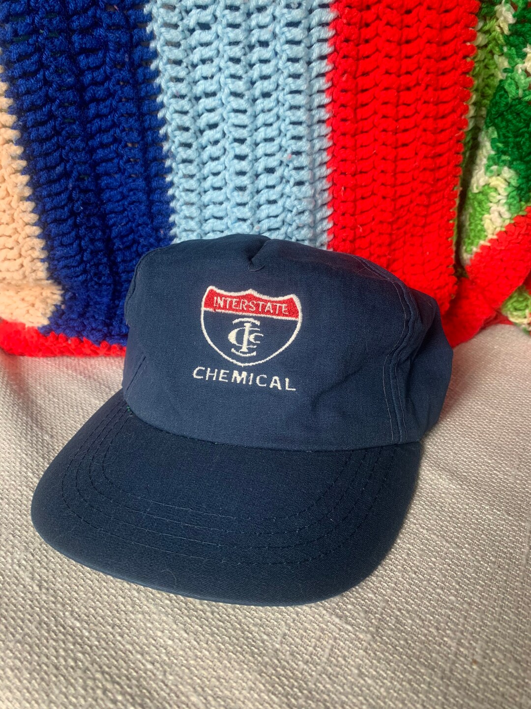 Vintage Interstate Chemical Hat - Etsy Österreich
