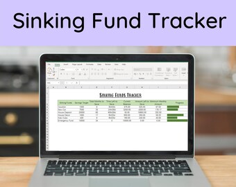 Digital Sinking Funds Tracker Savings Planner Spreadsheet - Etsy